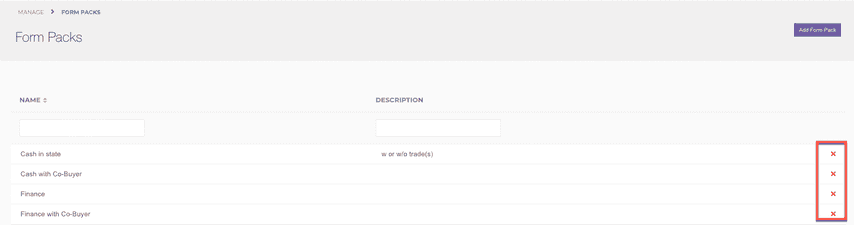 Form Packs | Help Center | dealr.cloud
